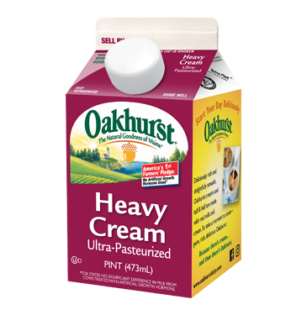 17940-Oakhurst-Heavy-Cream-UHT-Pint-ANGLE - Oakhurst® Dairy