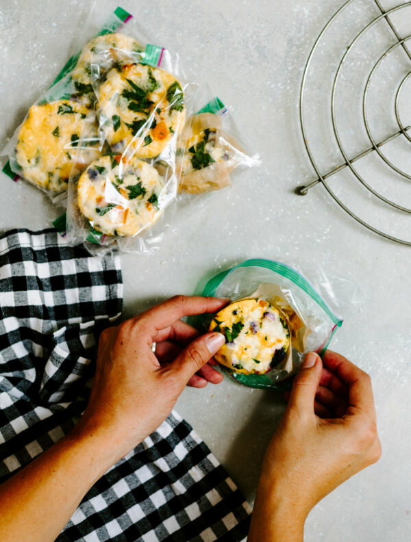 Back-to-School Breakfast: Veggie Omelets to Go - Oakhurst® Dairy