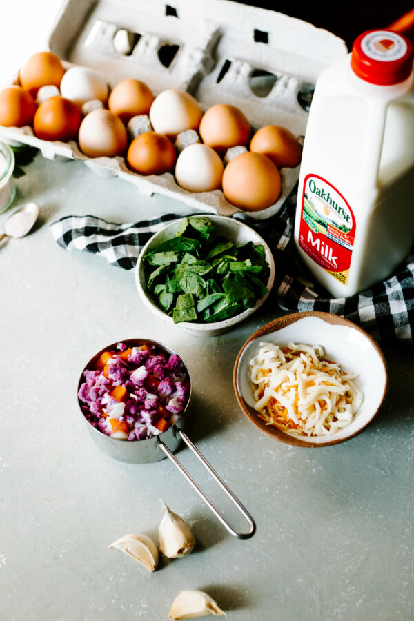 Back-to-School Breakfast: Veggie Omelets to Go - Oakhurst® Dairy