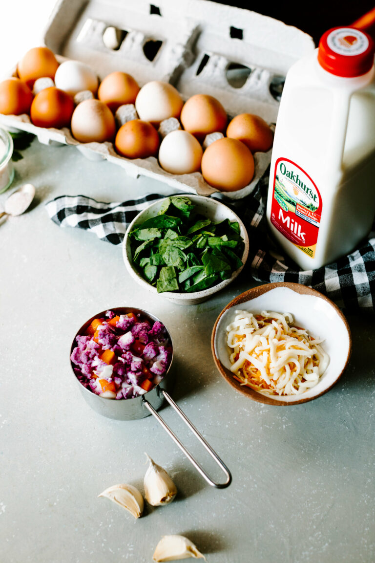 Back-to-School Breakfast: Veggie Omelets to Go - Oakhurst® Dairy