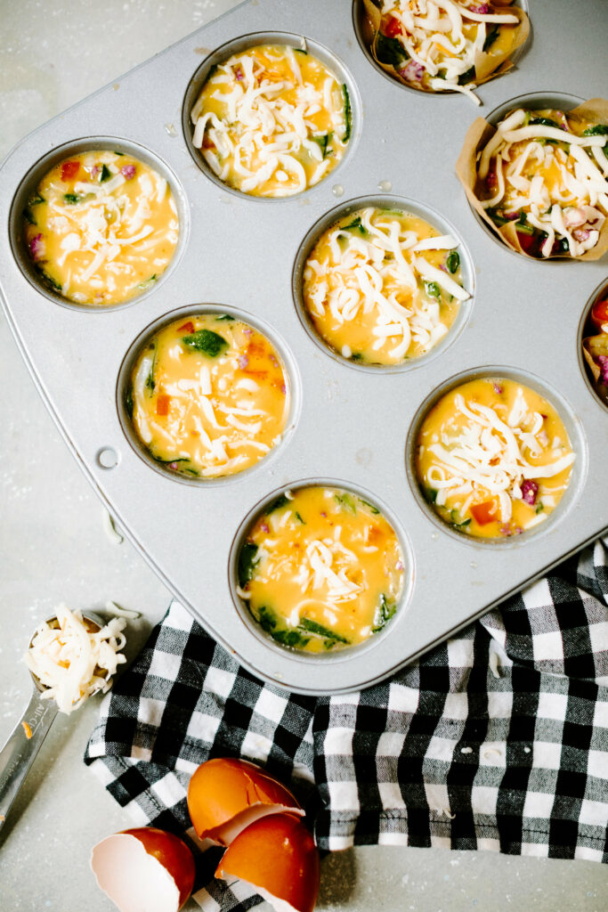 Back-to-School Breakfast: Veggie Omelets to Go - Oakhurst® Dairy